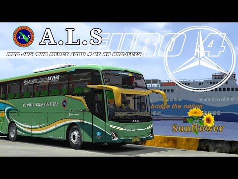 ALS Sunflower || Share Livery ALS 371 Mod JB5 MHD MERCY by KP PROJECTS ...