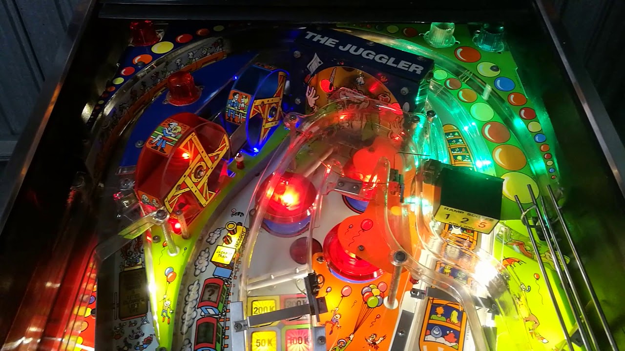 FLIPPER PINBALL HURRICANE WILLIAMS 100% LED - YouTube