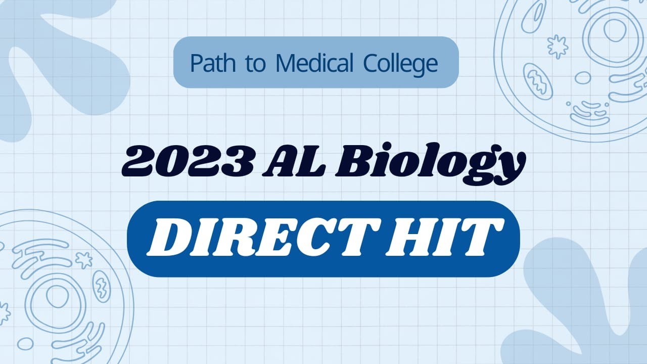 A/L 2023 | BIOLOGY DIRECTL HIT - ගෙඩි පිටිං ලකුණු | Virul Weerakoon ...