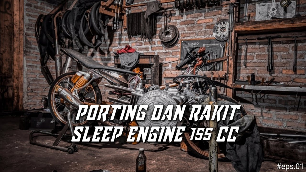 PORTING HEAD BRT KLEP 31|25 DAN PERAKITAN MESIN SLEEP ENGINE 155 eps.01 ...