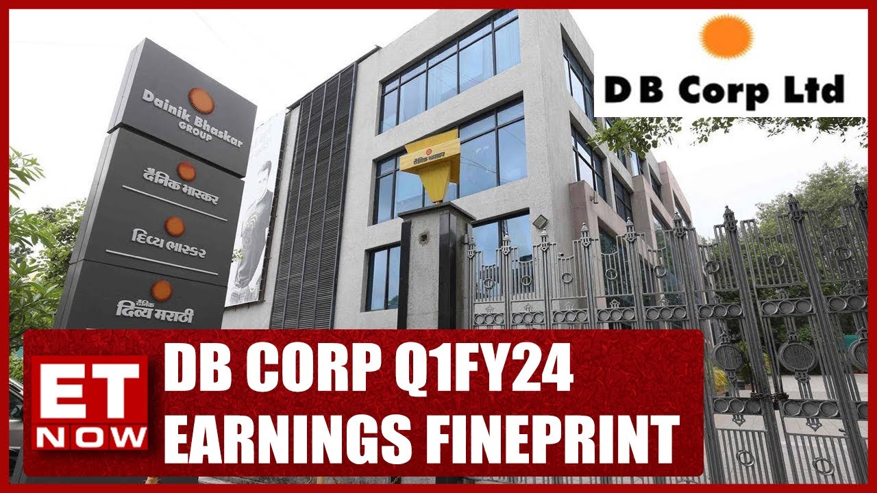 DB Corp Q1 Margin Sees Sharp Expansion | Girish Agarwal | Business News ...