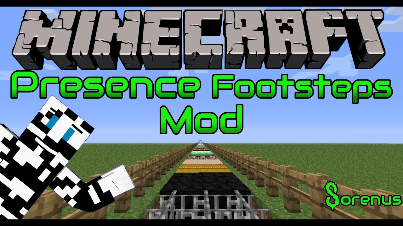PRESENCE FOOTSTEPS! | Sound Mod for Minecraft 1.6.2 | Sorenus Mods 107 ...
