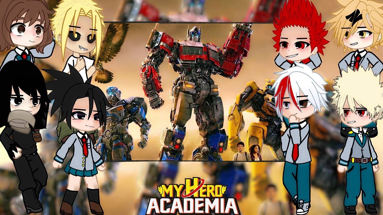 Class 1A react to Transformers Part 1 || AU | |BNHA/MHA || GCRV | - YouTube