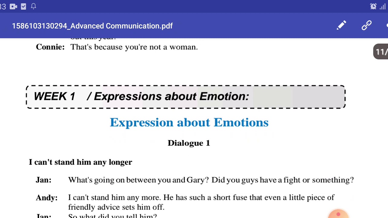 Advanced Dialogues-- Expressions about Emotions - YouTube