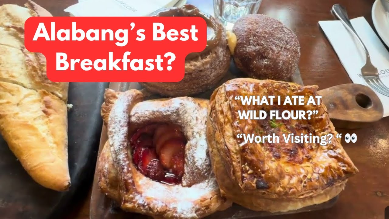 I Tried The Wholesome Breakfast at Wild Flour Cafe! - YouTube