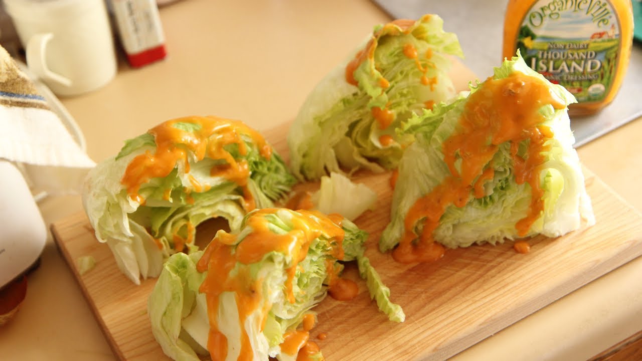 Iceberg Salad Wedge Lunch Recipe - Southern Queen of Vegan Cuisine 18/ ...