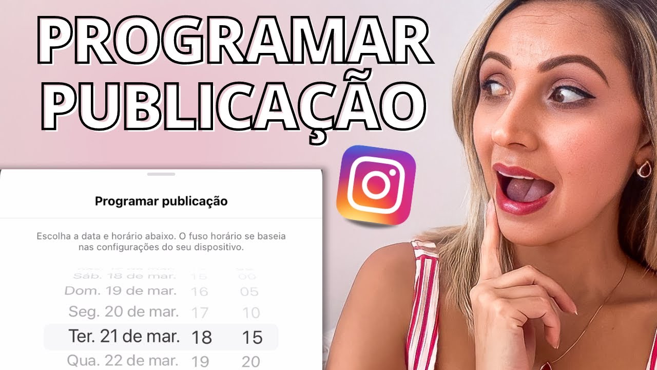 Como PROGRAMAR POST direto no Instagram - YouTube