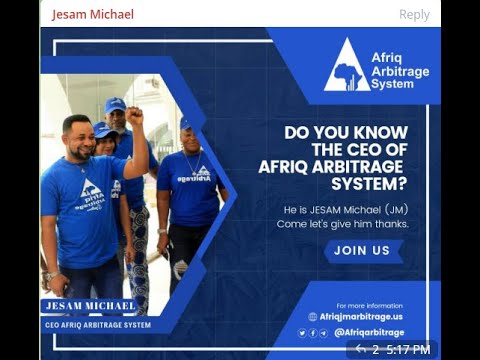 AFRIQ ARBITRAGE JESAM MICHAEL TALK SATOSHI. YOU MUST HEAR THIS - YouTube
