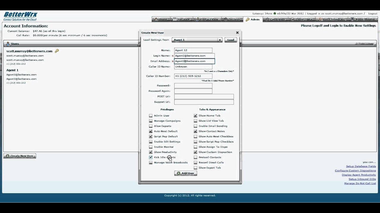Add Users - On test accounts one user is already setup - YouTube
