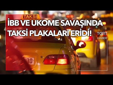 İBB ve UKOME Savaşında Taksi Plakaları Eridi! - Ekrem Açıkel ile TGRT Ana Haber