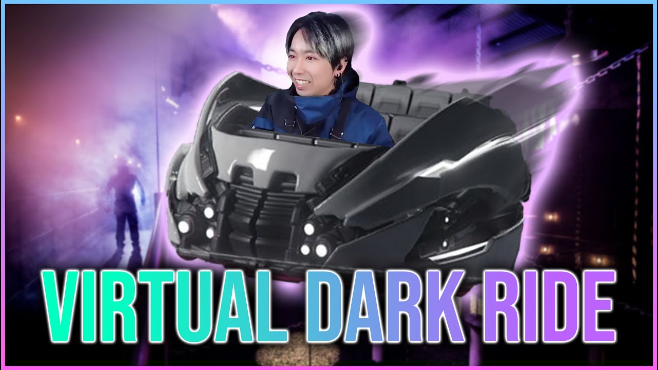 REALLY COOL VIRTUAL DARK RIDE w. FRIENDS - YouTube
