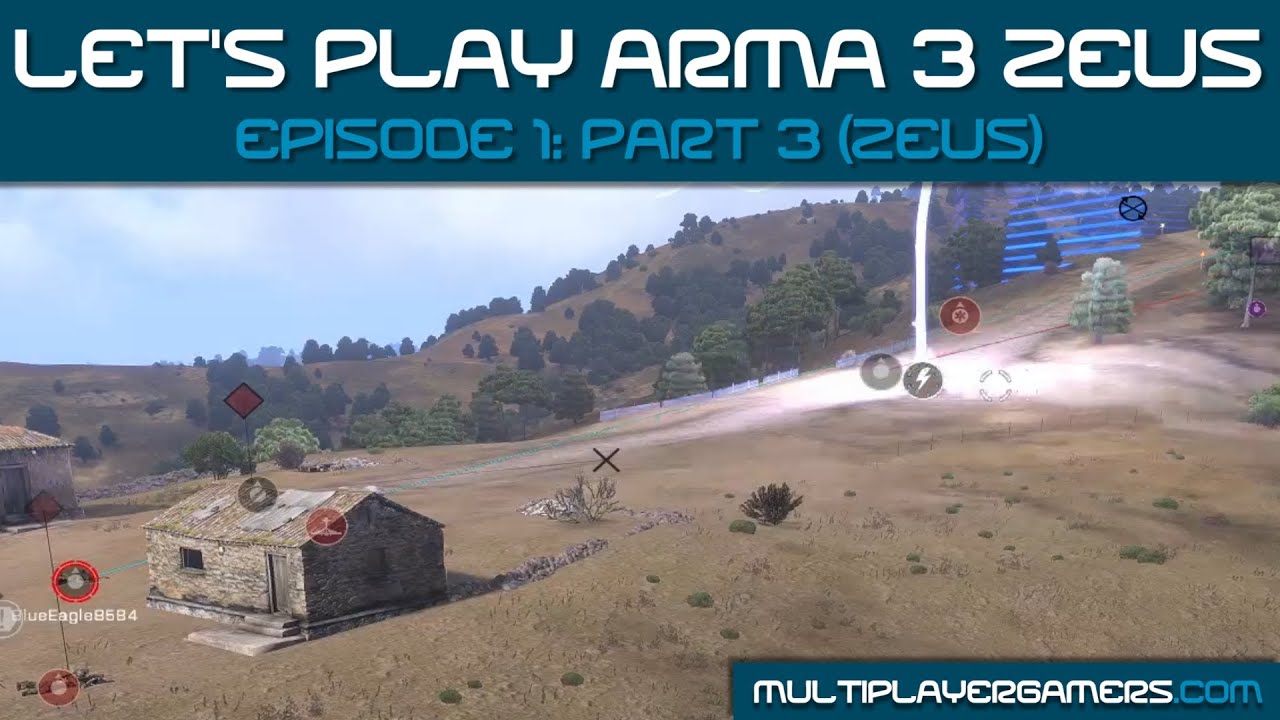 MG's Arma3 Zeus: Ep 1 Pt 3 (Zeus View) - YouTube