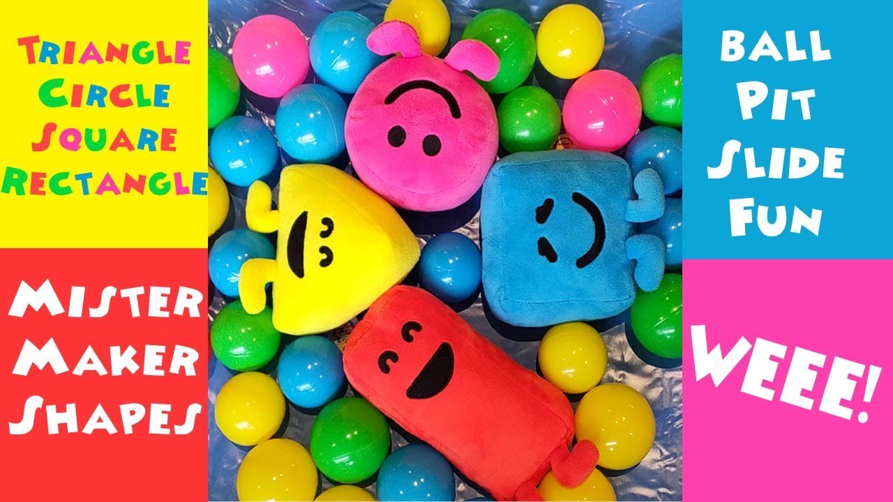 Mister Maker Shapes in the ball pit! 😄 Going on an adventure to find it ...