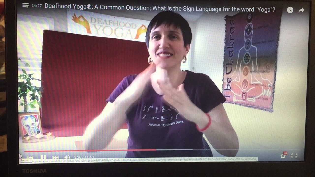 What is the Sign For Yoga? - YouTube