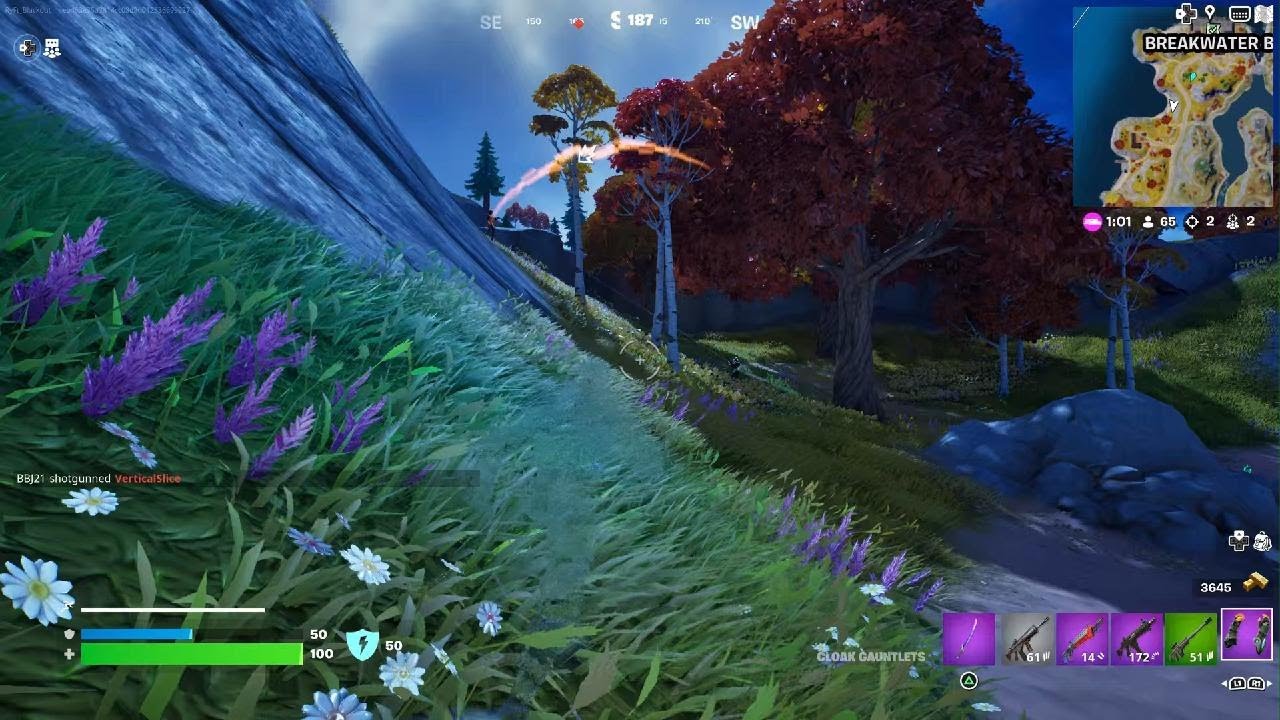 The invisible gloves are so useful Fortnite - YouTube