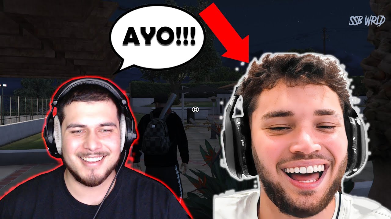 (Funny) Adin Ross Pulls Up On Me in SSB WRLD - YouTube