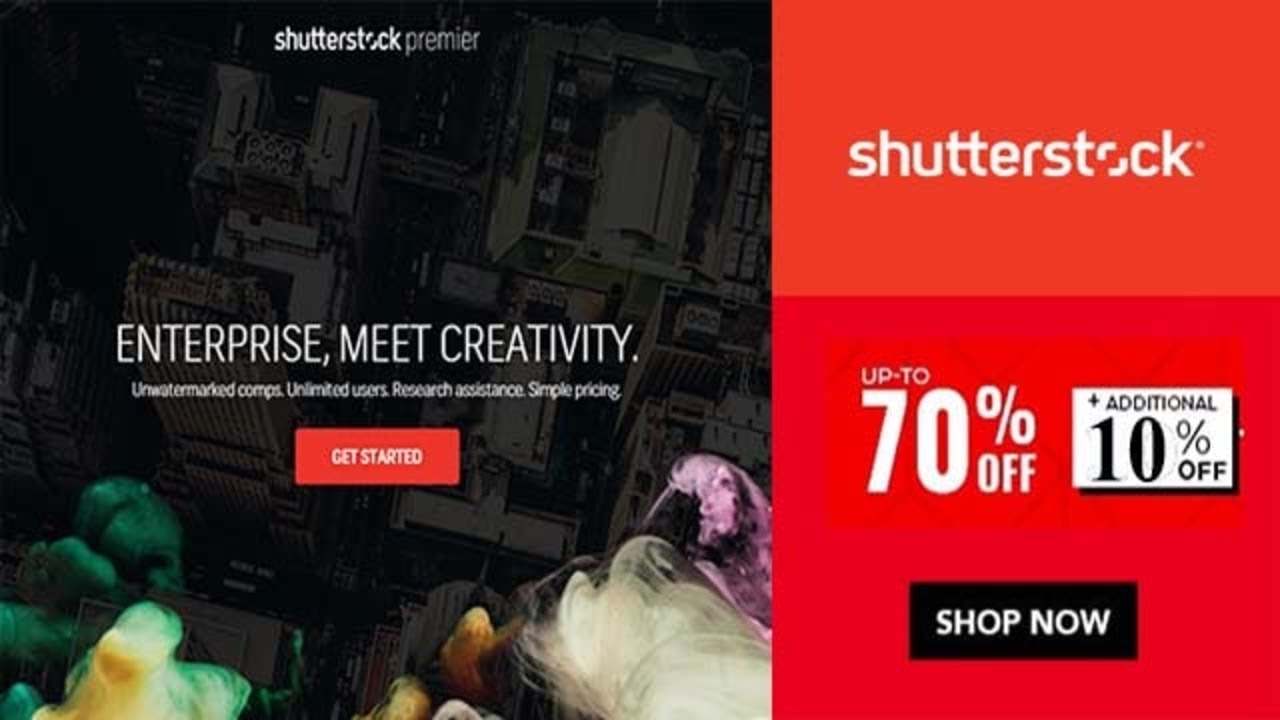 Shutterstock Coupon Codes Shutterstock Discount - YouTube