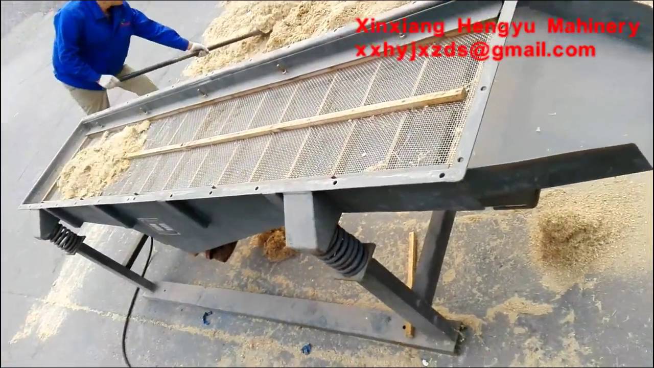 Linear motion vibrating screen - YouTube