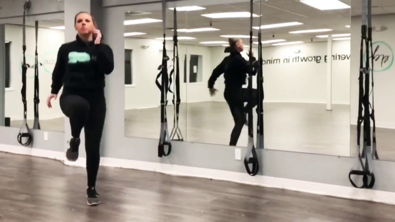 Exercise Demo: In Place High Knees - YouTube
