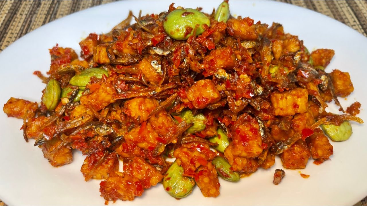 Sambal Tempe Teri Belacan|Menu Sahur & Buka Puasa - YouTube