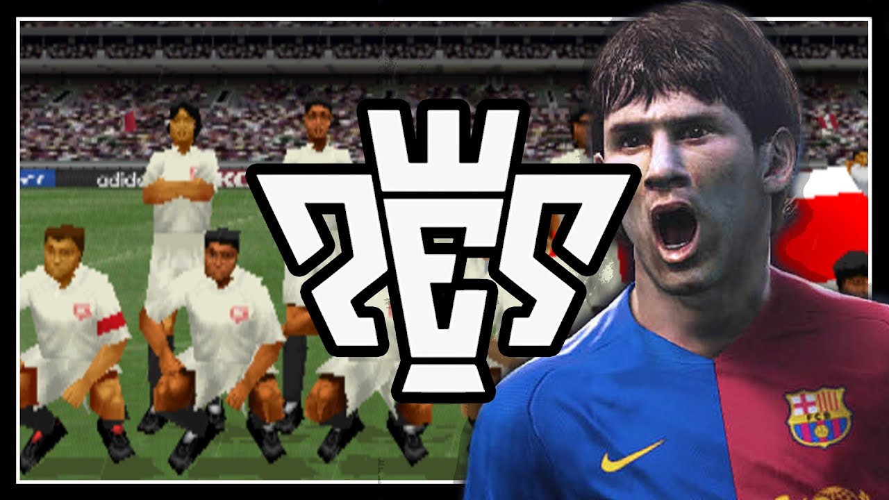 JUGANDO TODAS LAS GENERACIONES DEL PES (2003-2019) - YouTube