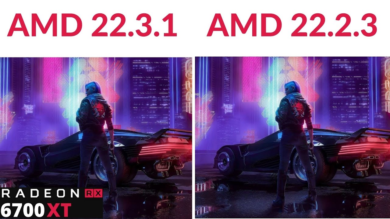AMD Recommended Driver 22.3.1 Vs 22.2.3 RX 6700 XT Ryzen 5 3600XT 1080P ...