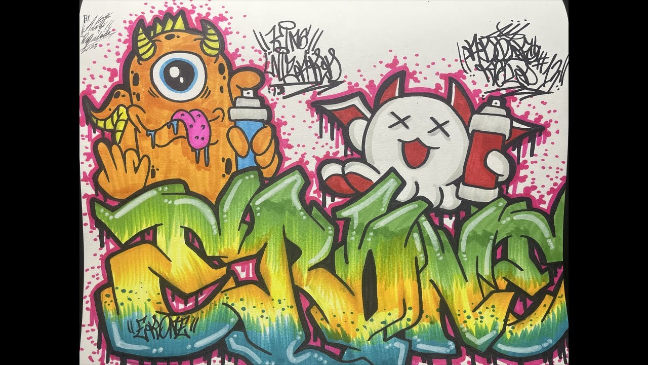 I'M BACK!!! - ERONE - Graffiti Wild-Style (Step By Step) [By: King ...