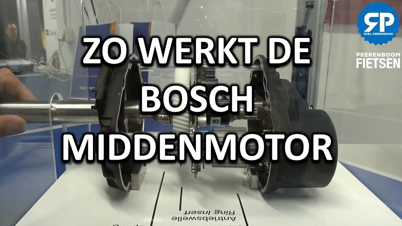ZO WERKT DE BOSCH MIDDENMOTOR - YouTube