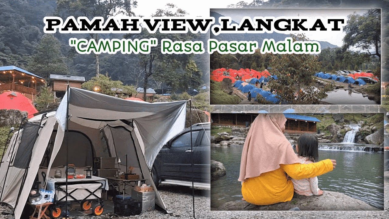Camping Di PAMAH VIEW, Langkat Sumatera Utara - YouTube