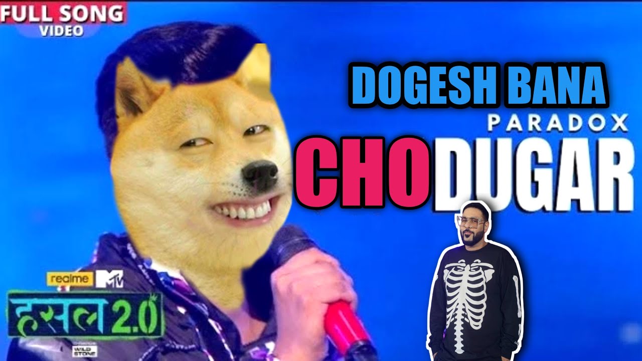Dogesh bana CHODUGAR || hustle spoof with Retro dogesh || #cheems - YouTube