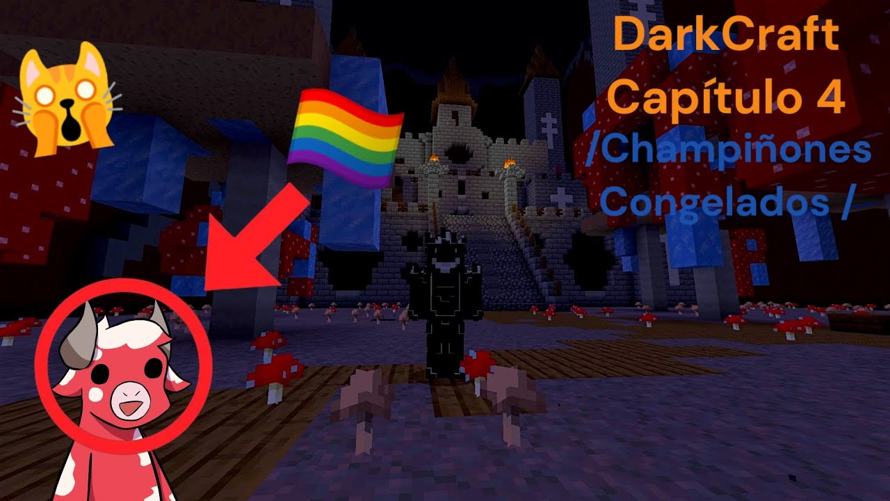 DarkCraft Capítulo 4 /Champiñones congelados/ Me encuentro a Andreh 🙀🙀🙀 - YouTube