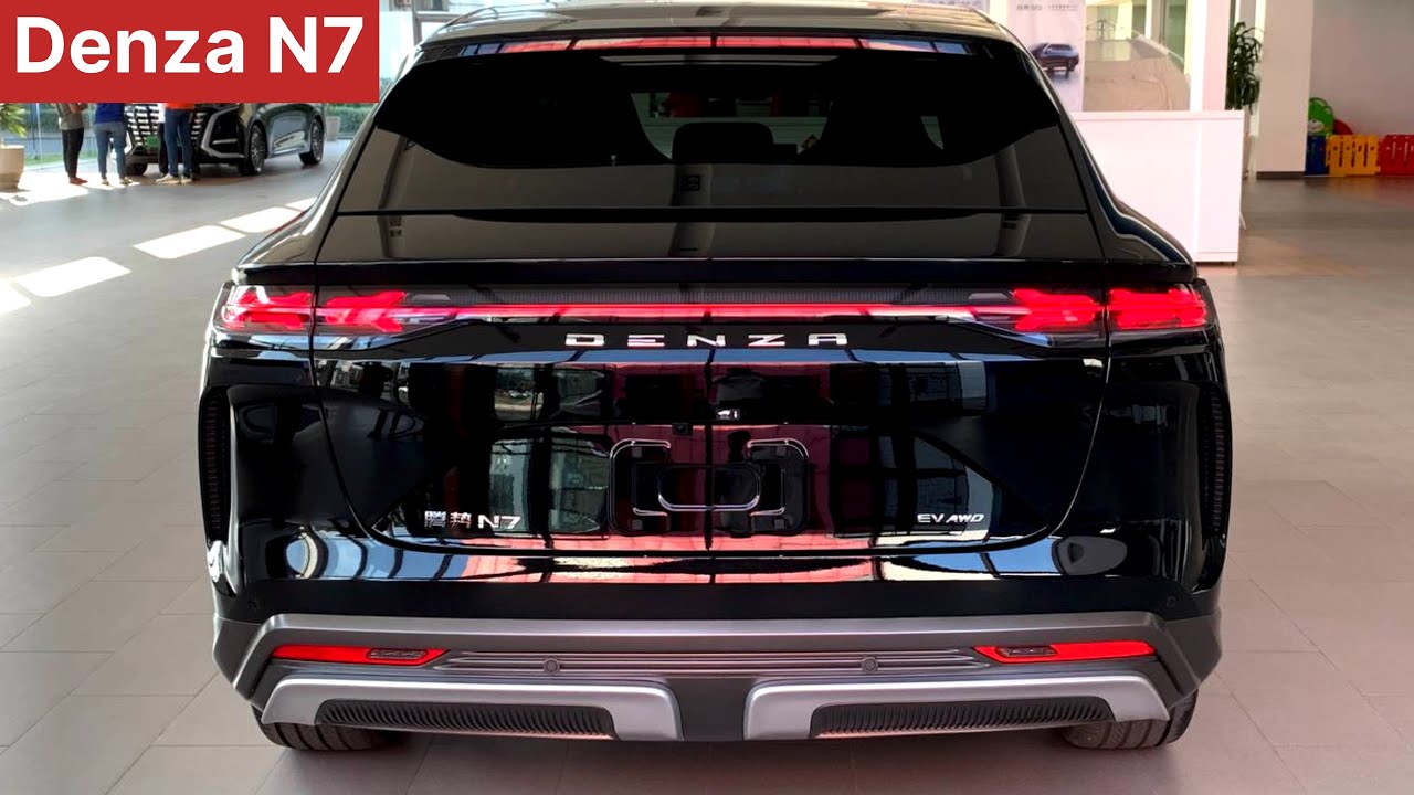 First Look! New BYD Denza N7 EV AWD - Exterior and Interior Details ...