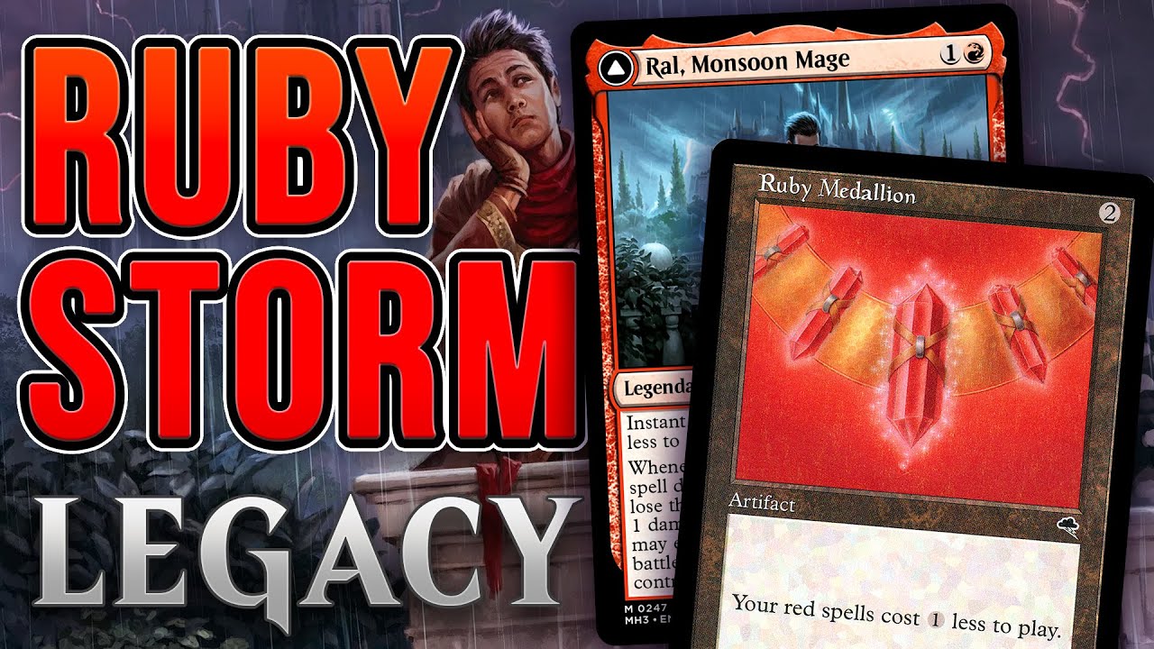 Ral, Monsoon Mage in LEGACY!?! Ruby Storm Combo — Modern Horizons 3 ...