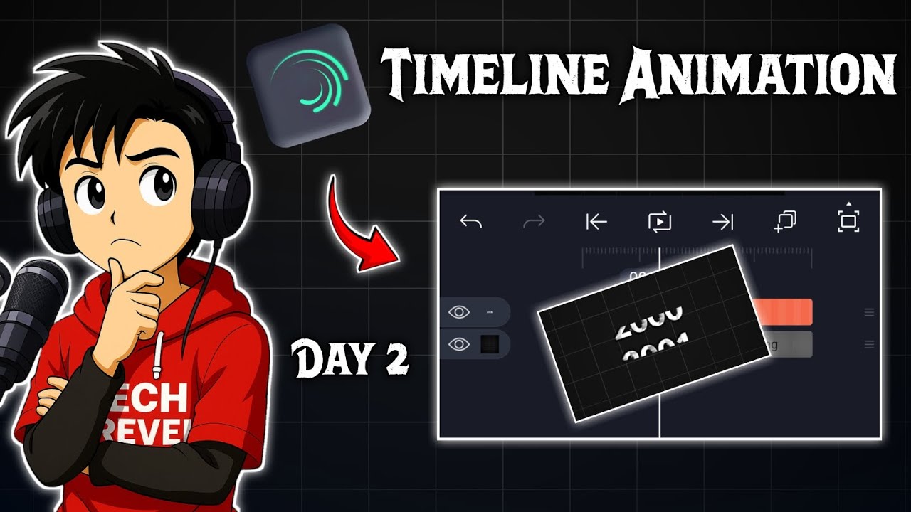 Smooth Timeline Animation in Alight Motion (Tutorial) - YouTube