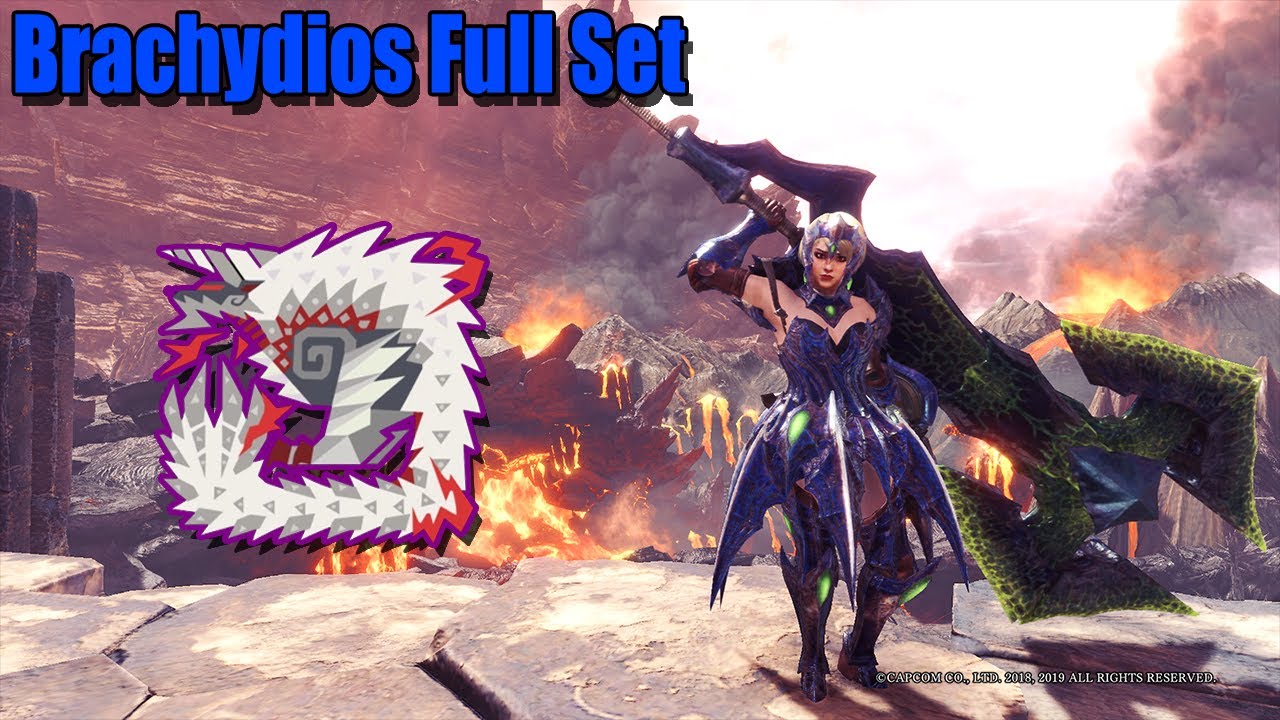 MHW: Iceborne - Full Set Brachydios Charge Blade Gameplay [PS4 Pro ...