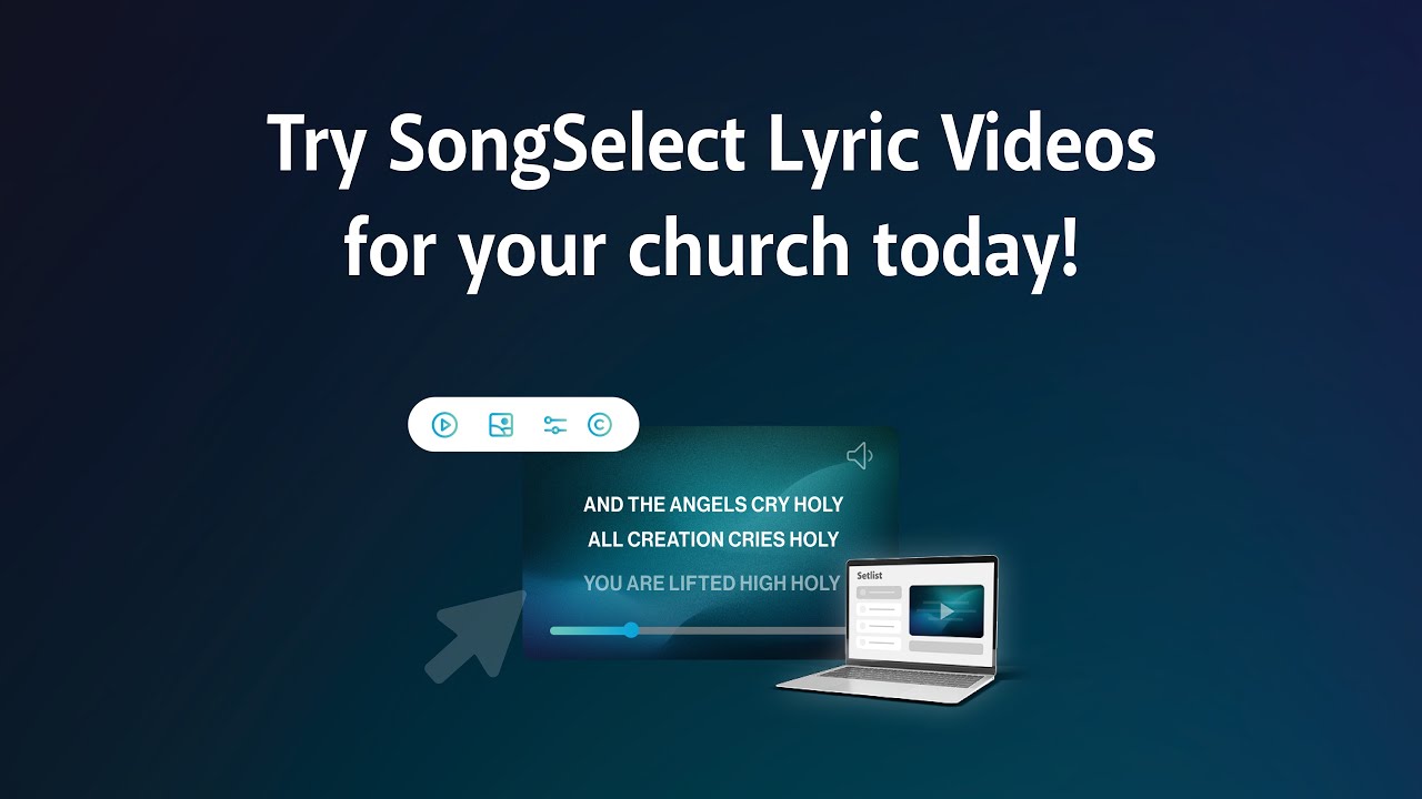New! SongSelect Lyric Videos - YouTube