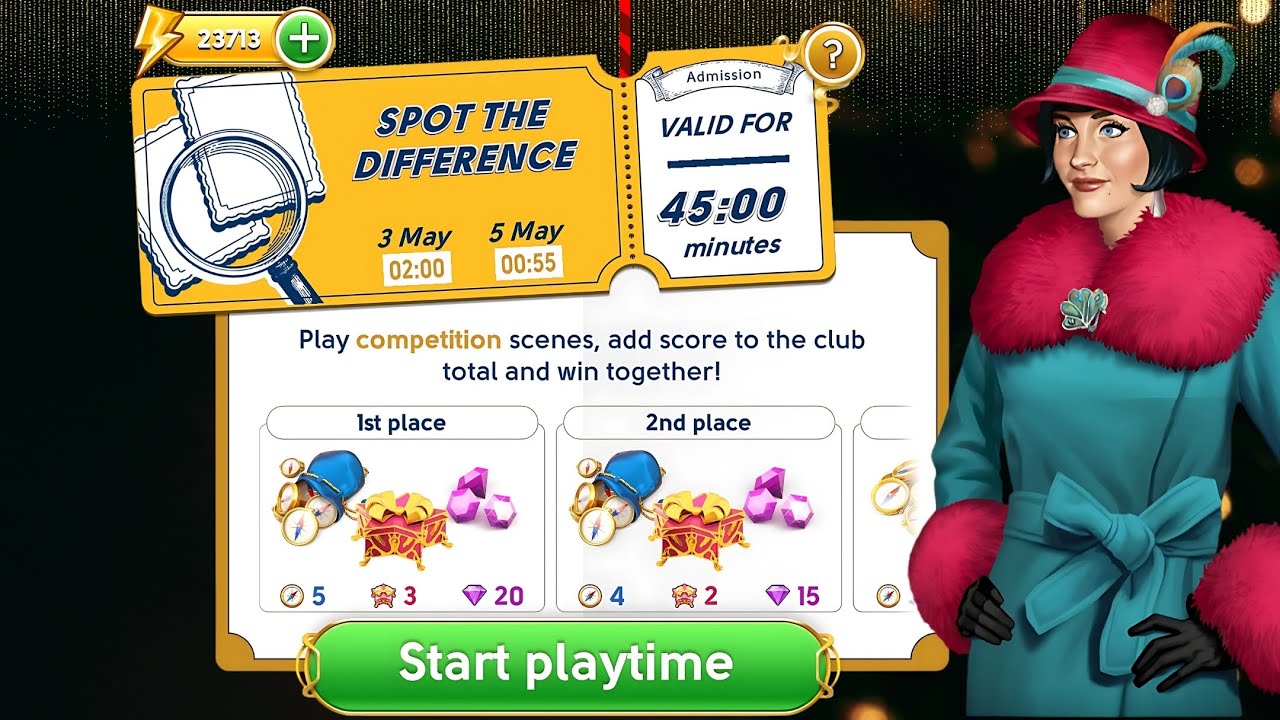 JUNE'S JOURNEY SPOT THE DIFFERENCE COMPETITION 3 to 5 MAY 2025 - YouTube