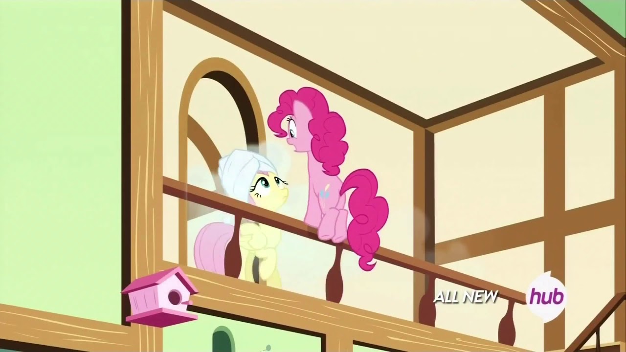 Pinkie pie makes Fluttershy cry MLP:FiM (Filli Vanilli) - YouTube