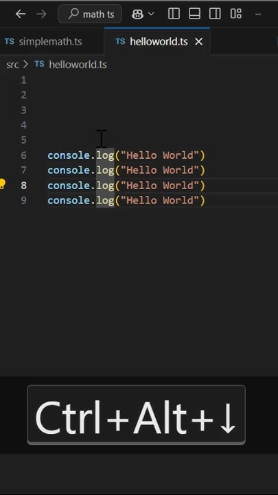 Shortcuts for copying in VS Code - YouTube