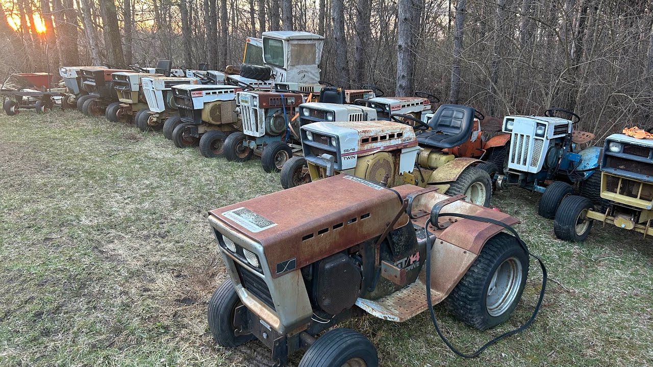 Biggest Sears & Roper Tractor Purchase For The Collection - 20 Tractors ...