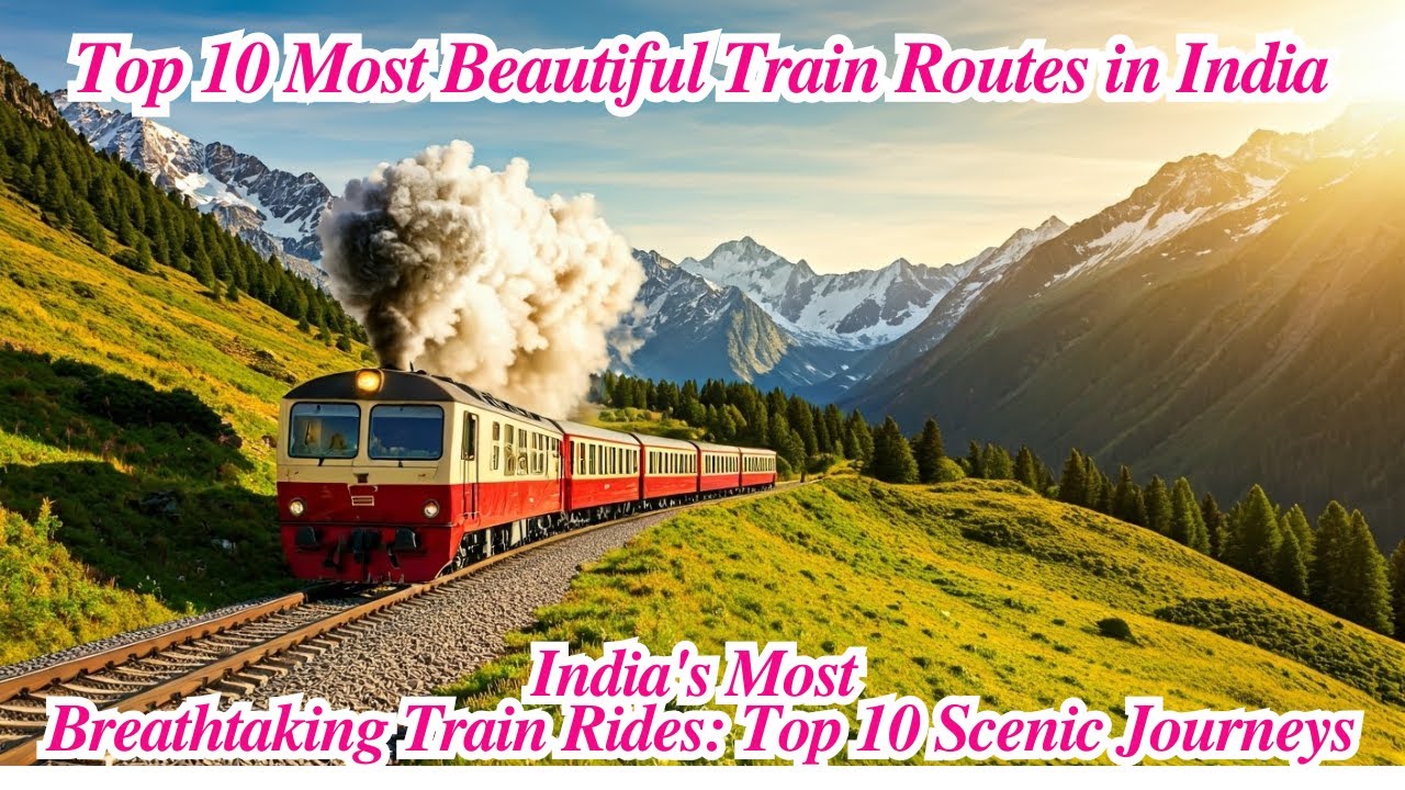 India's Most Breathtaking Train Rides: Top 10 Scenic Journeys - YouTube