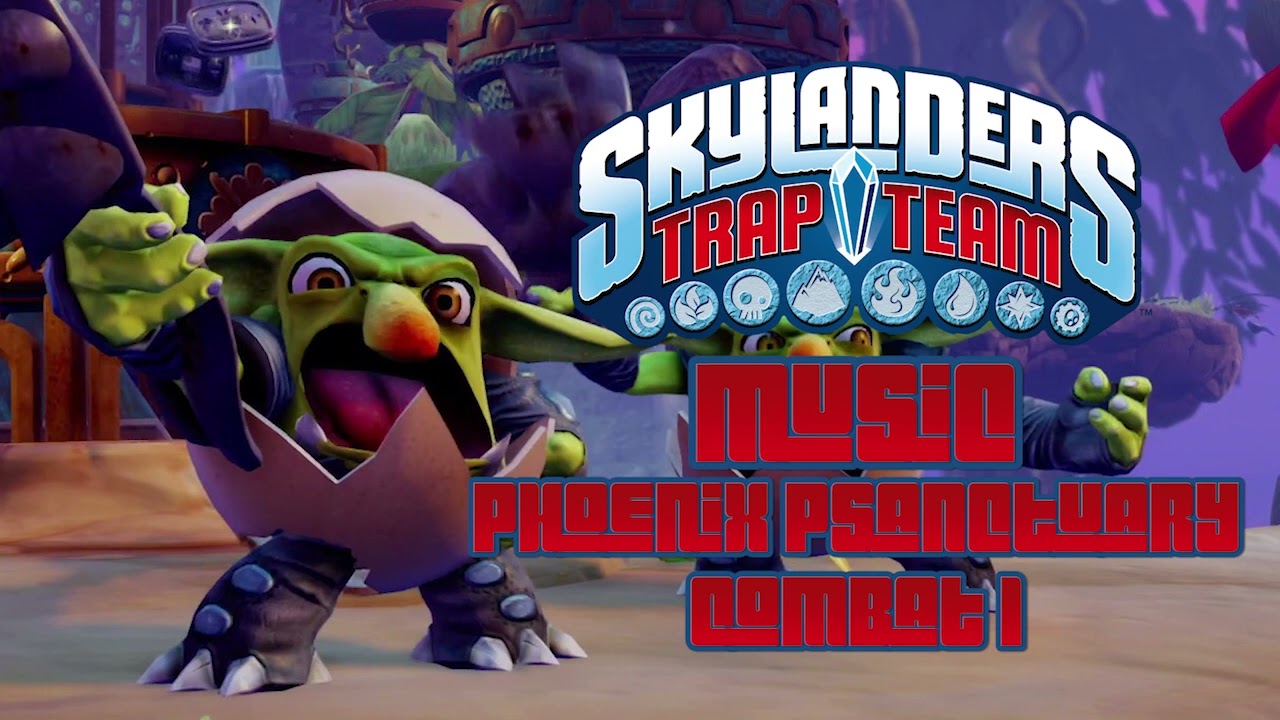 Phoenix Psanctuary - Combat 1 | Skylanders Trap Team Music - YouTube