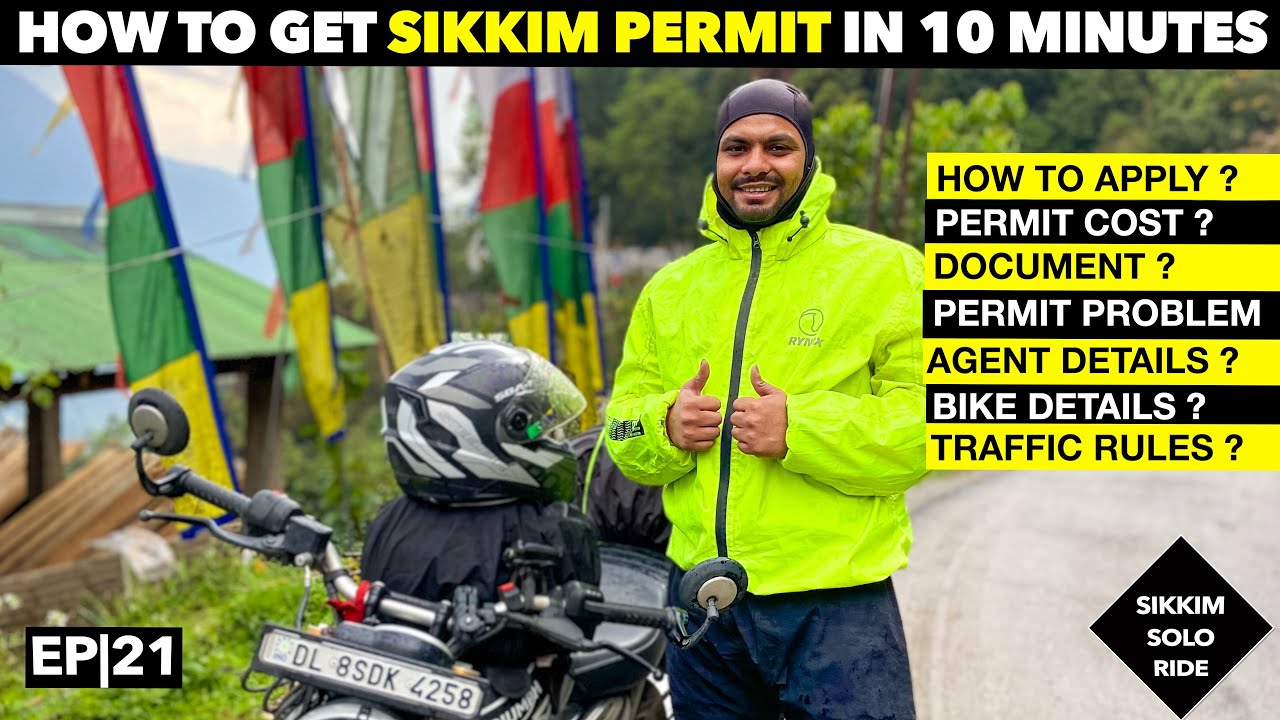 SIKKIM PERMIT SECRETS I Used to Plan My EPIC Bike Trip | SIKKIM PERMIT ...