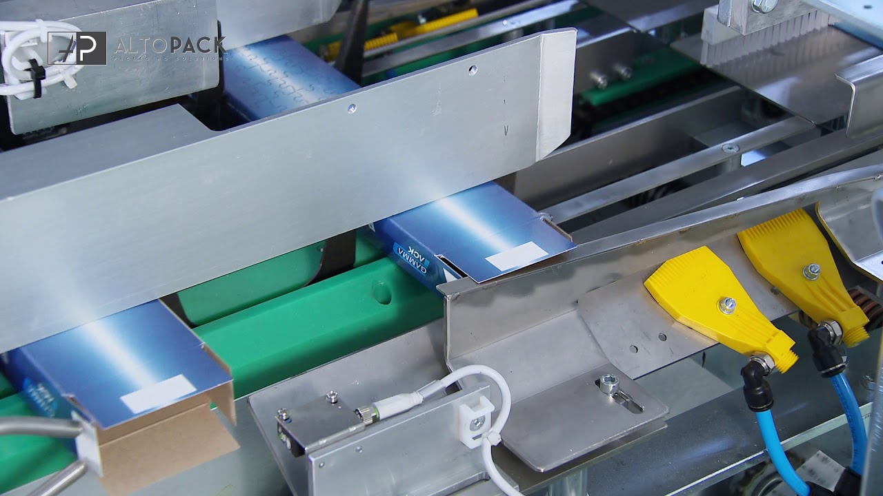 Box Cartoner packaging machine for long goods pasta APL 120 ...