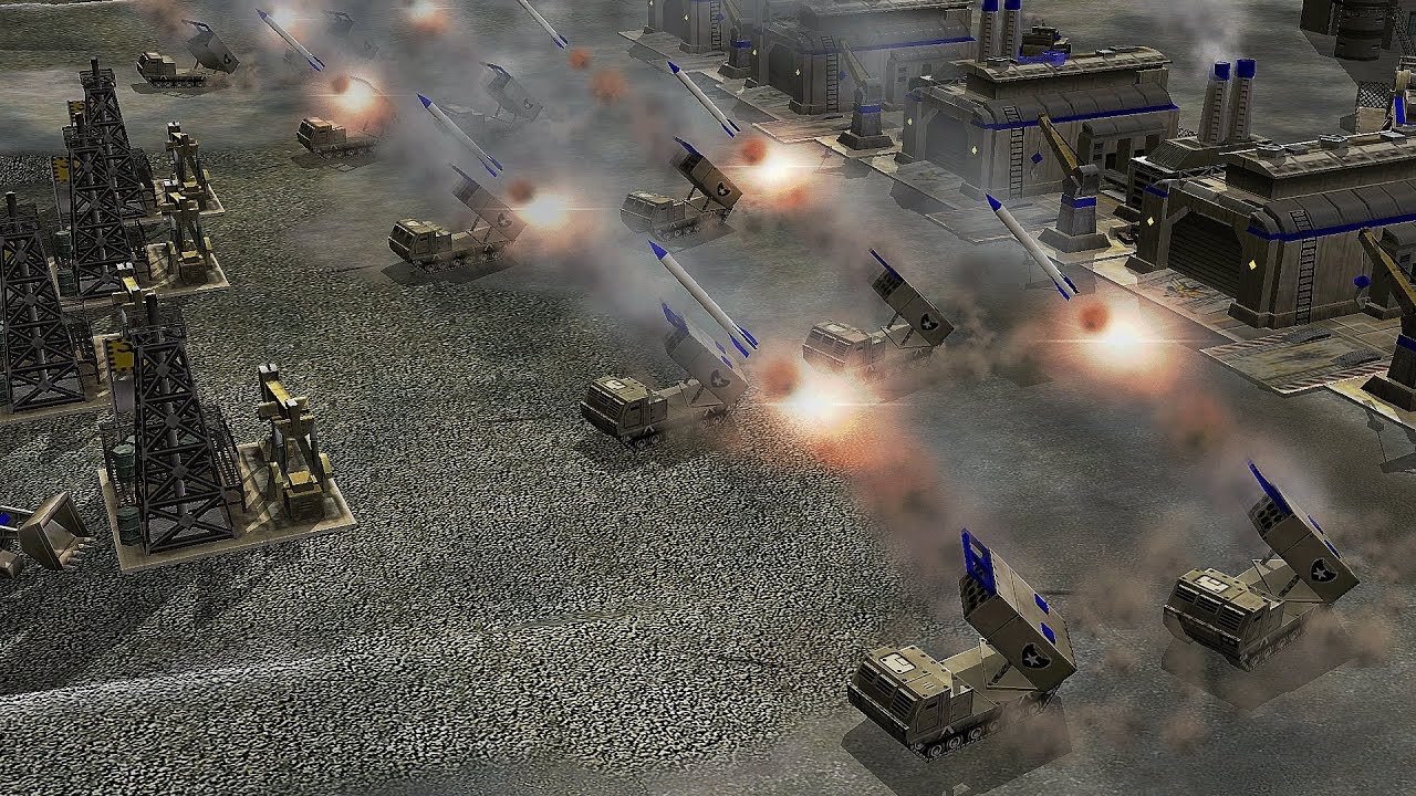 IRONSIDE GENERAL vs 7 USA BOSS - Command & Conquer Generals Apocalyptic ...