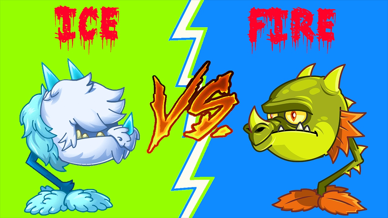 Plants vs. Zombies 2 Every Plant Power-Up!: Cold Snapdragon vs ...