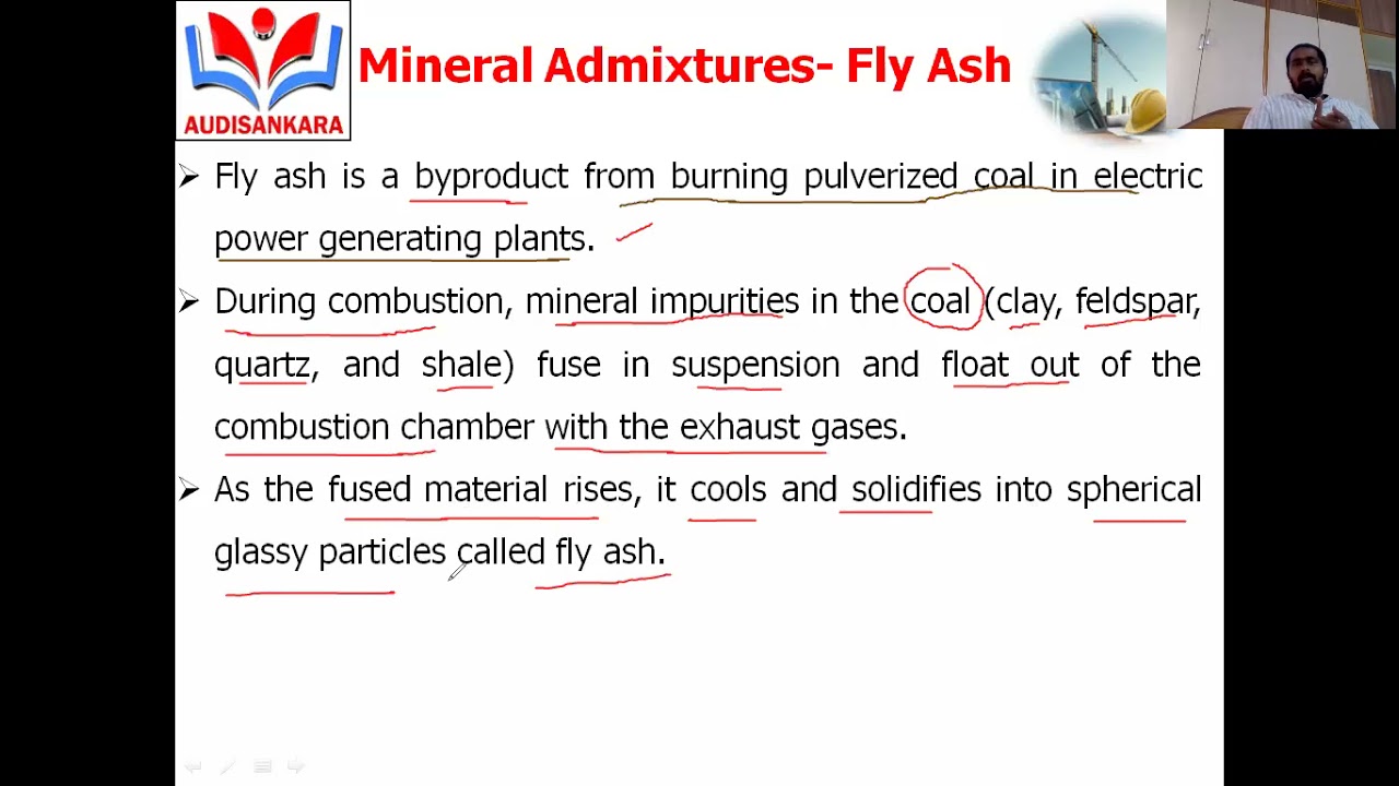 Engineering Mechanics | Concrete Technology Mineral Admixtures Fly Ash ...