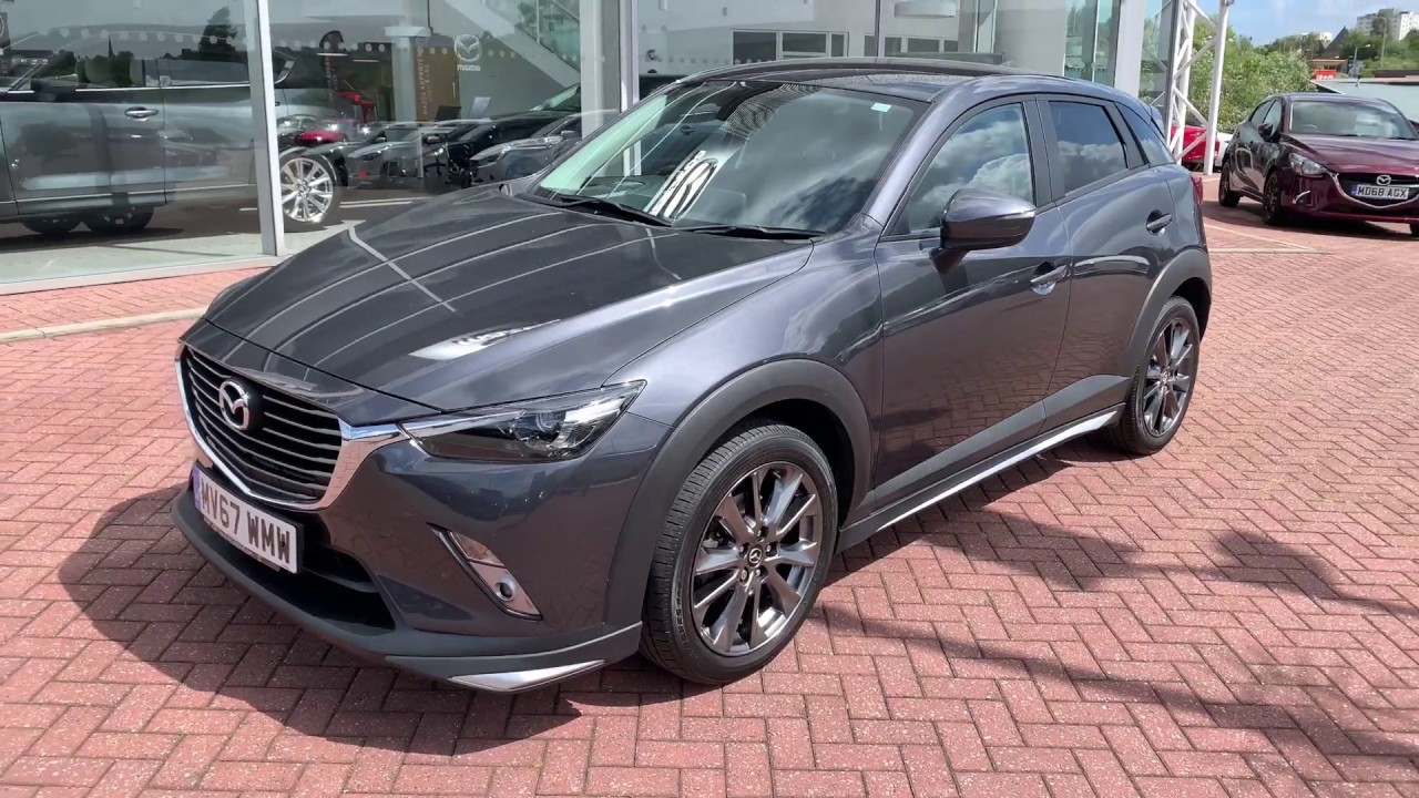 Mazda CX-3 Cx-3 Hatchback Special Edition GT Sport - MV67WMW - YouTube