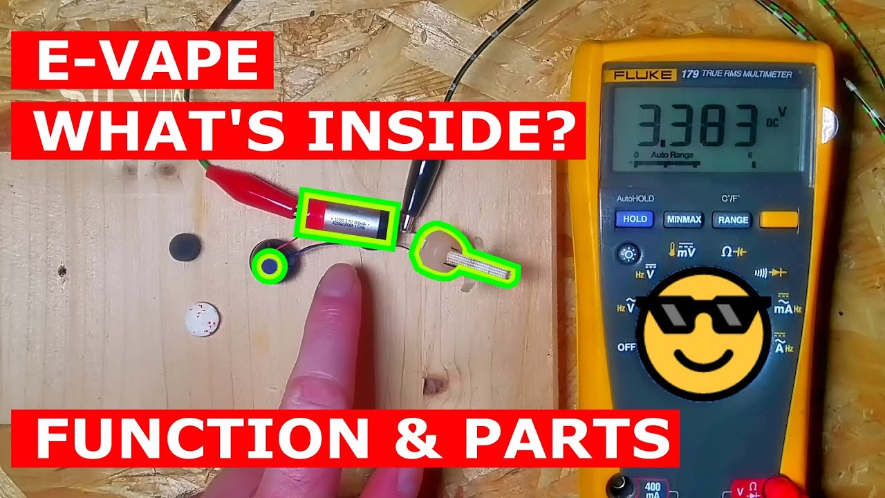 What is inside? Single-Use E Vape - Function, Parts, Salvageable ...