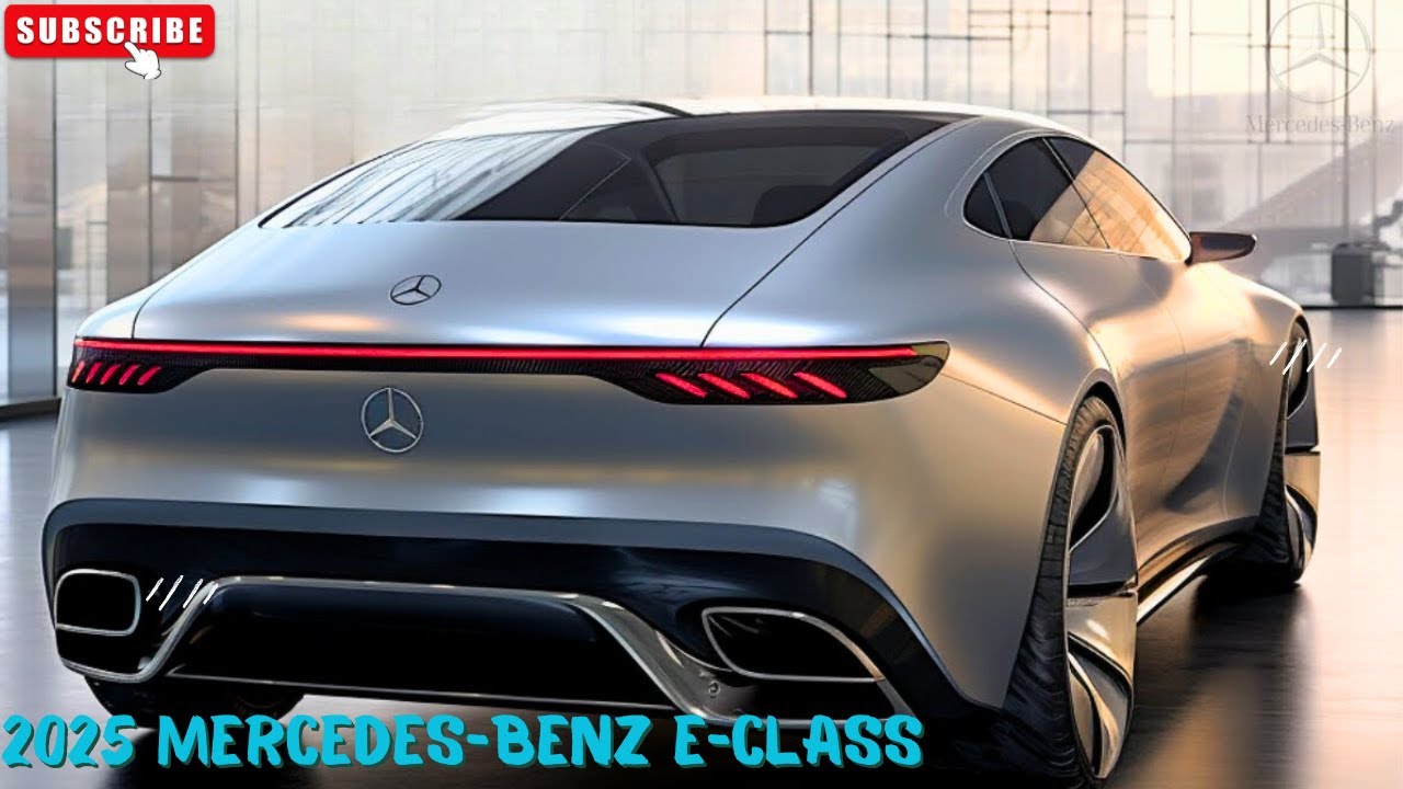 2025 Mercedes Benz E Class REVEAL - FIRST LOOK! - YouTube